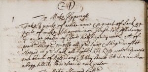 Hippocras, or spiced wine | Cooking in the Archives